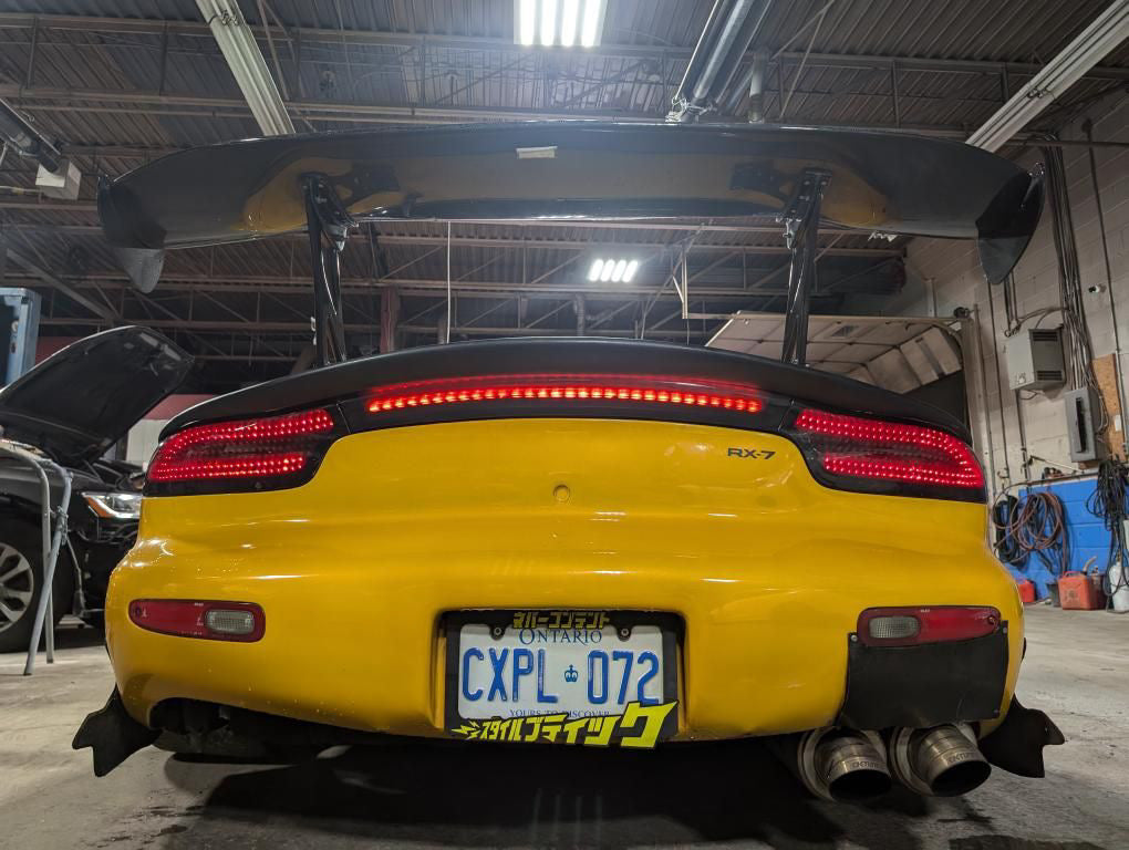 RX7 FD Duckbill Spoiler Fiberglass – Project.Rx