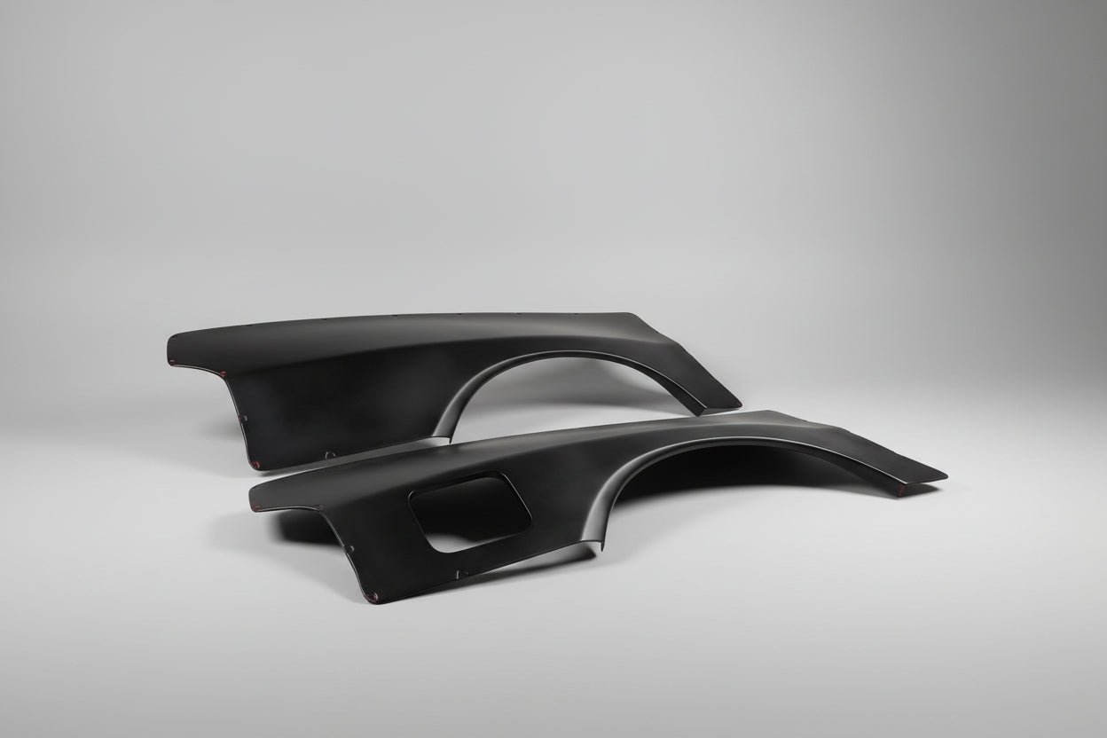 RX7 FC +30mm Rear Fenders Fiberglass Set – Project.Rx